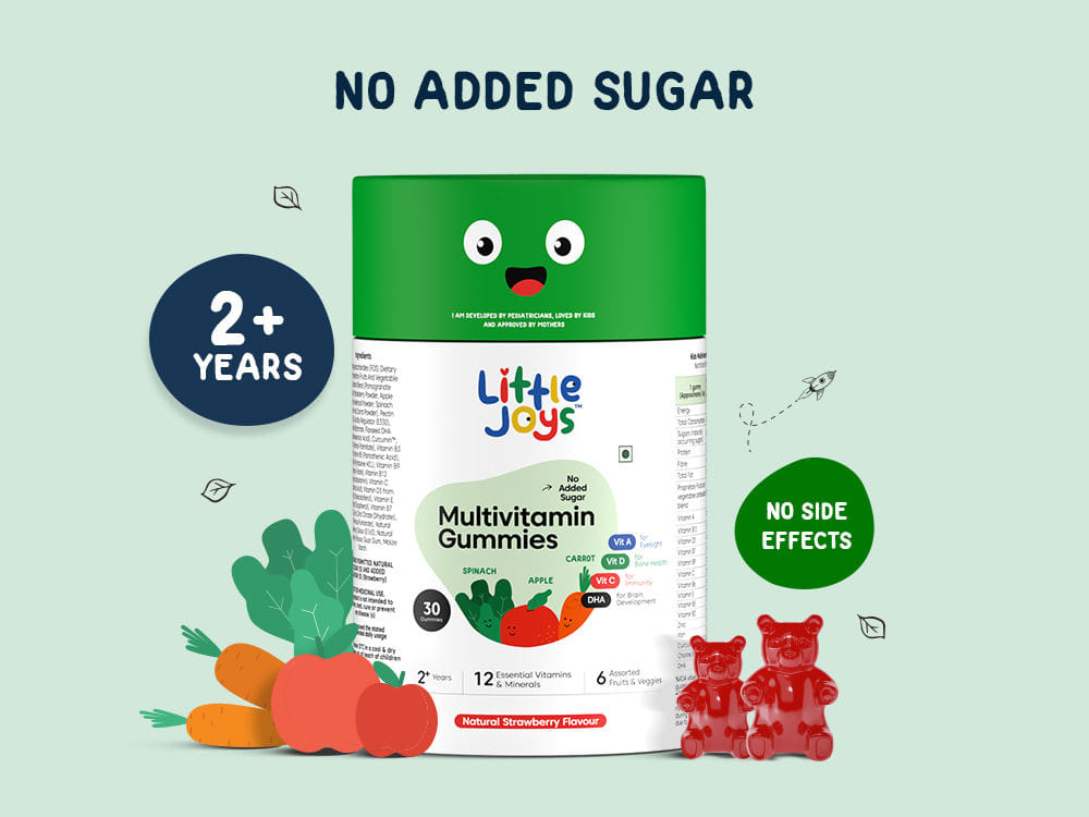 Buy Multivitamin Gummies 7+ for 360 Health Boost(7+ Years) - Little Joys