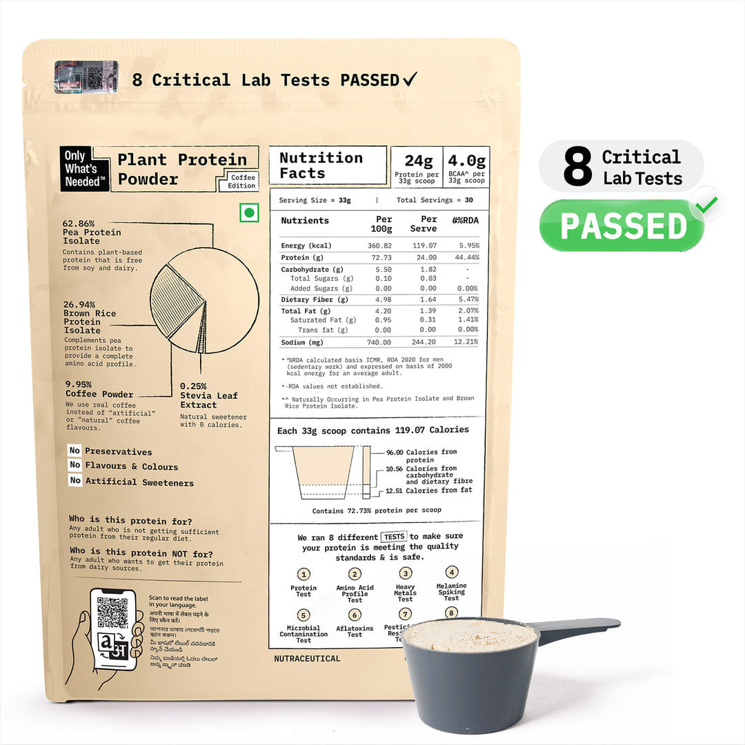 Buy 24g Plant Protein Powder Coffee
