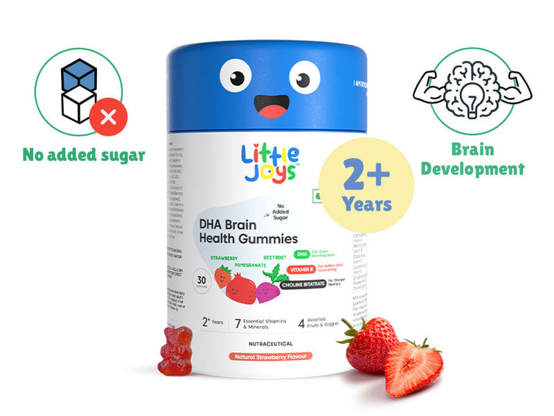 Little Joys DHA Omega3 Brain Gummies 2+ (30N) Ratings & Reviews