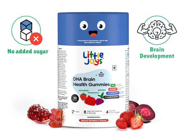 Buy DHA Brain Health Gummies (2-9 years) - Little Joys
