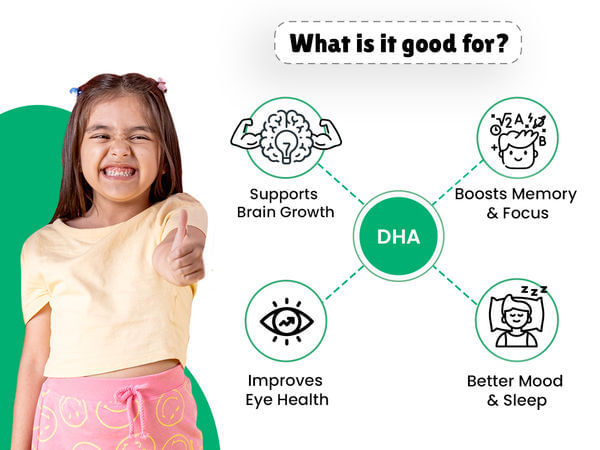 Buy DHA Brain Health Gummies (2-9 years) - Little Joys