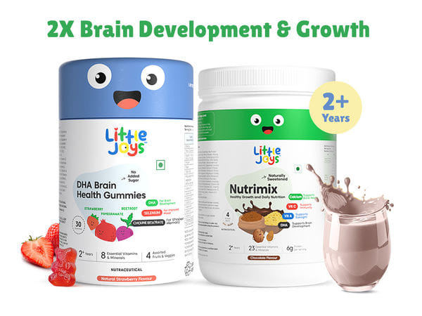 Buy Little Joys Brain Gummies & Nutrition Powder for Kids Nutrition