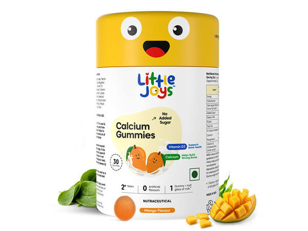 Buy Calcium Gummies for strong bones(2-12 Years) - Little Joys