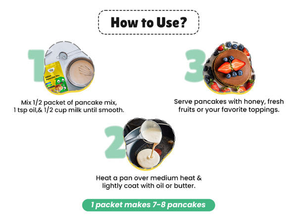 Buy Healthy Millet Pancake Mix - Little Joys