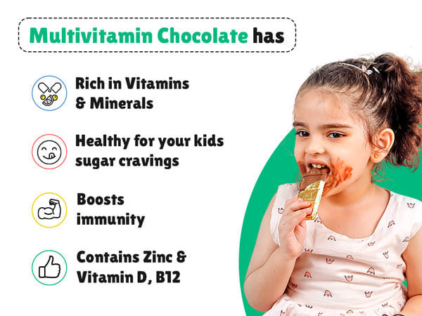 Buy Multivitamin Chocolates (2-9 years) - Little Joys