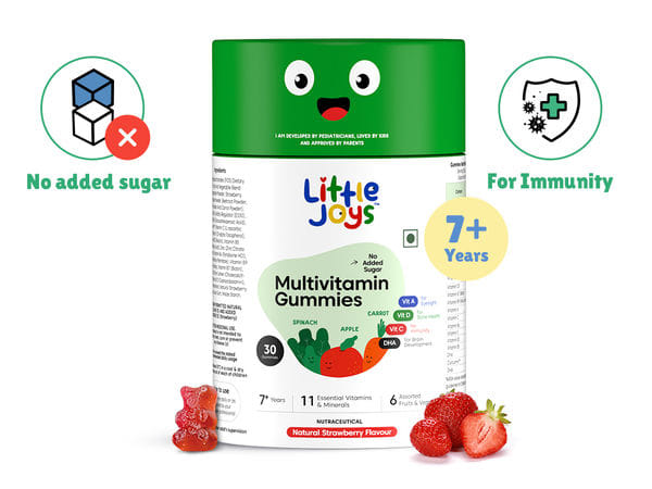 Buy Multivitamin Gummies 7+ for 360 Health Boost(7+ Years) - Little Joys