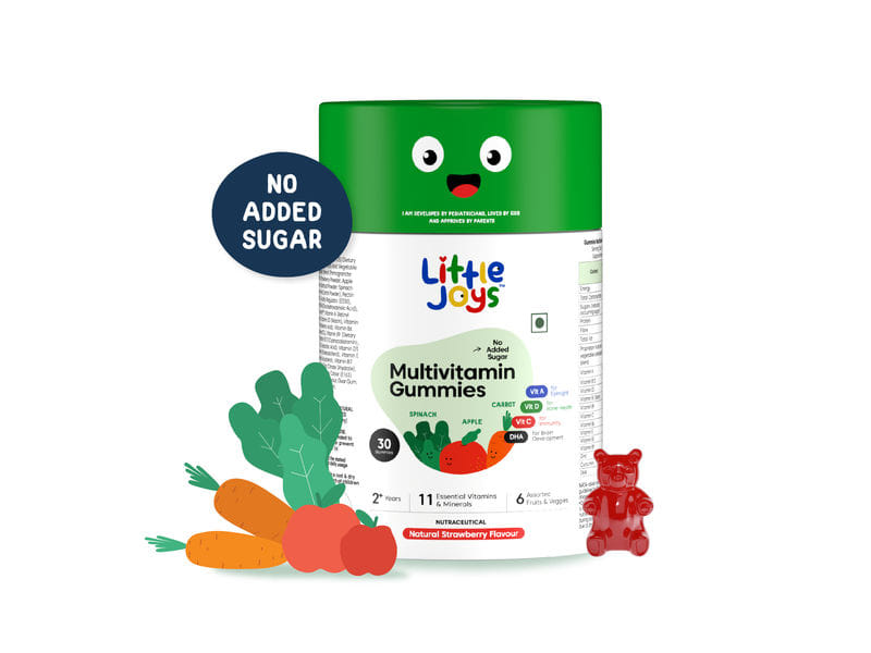 Buy Multivitamin Gummies 7+ for 360 Health Boost(7+ Years) - Little Joys