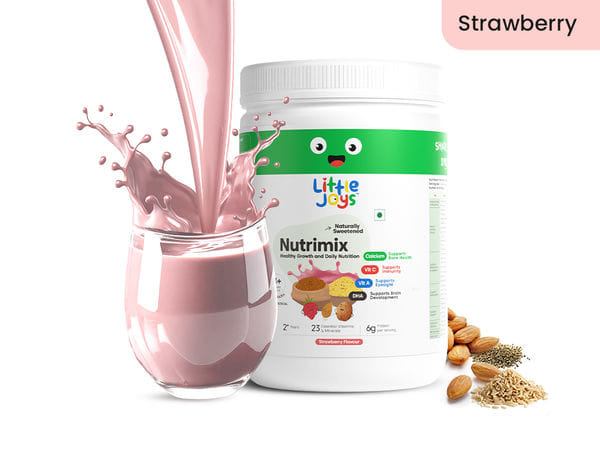 NutriMix Nutrition Powder (Strawberry) ~ Health Drink for Kids | Little ...