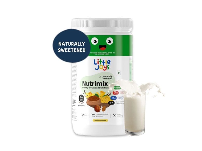 NutriMix Nutrition Powder Vanilla ~ Health Drink for Kids | Little Joys