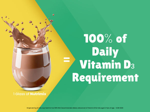 NutriMix Nutrition Powder Vanilla ~ Health Drink for Kids | Little Joys