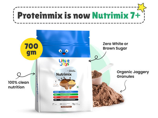 NutriMix Nutrition Powder 7+ ~ Health Drink for Kids | Little Joys