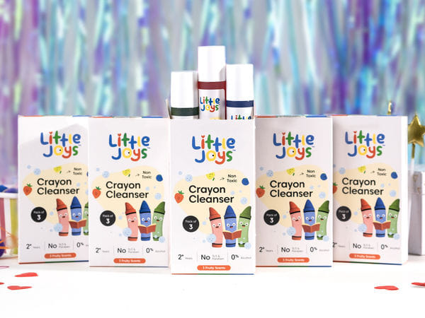 Buy Little Joys Soap Crayons (2) - Colourful Pens Filled with Soap