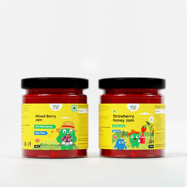 Buy Strawberry Honey Jam + Mixed berry Jam Combo - Little Joys