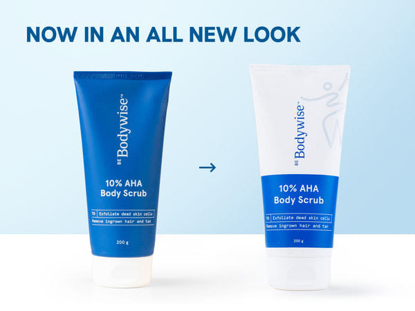 Buy 10% AHA Body Scrub For Women Clinically Tested | Be Bodywise