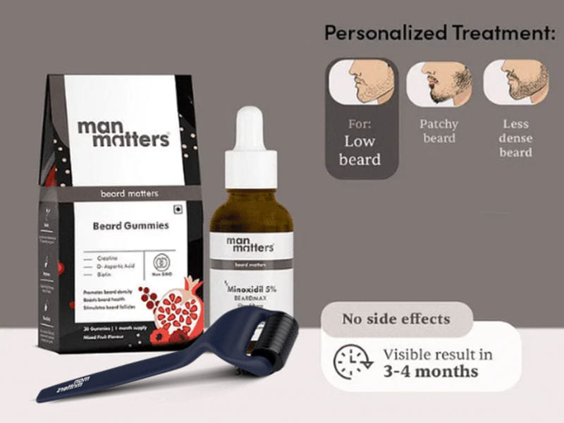 Buy Advance Beard Growth Kit - Man Matters