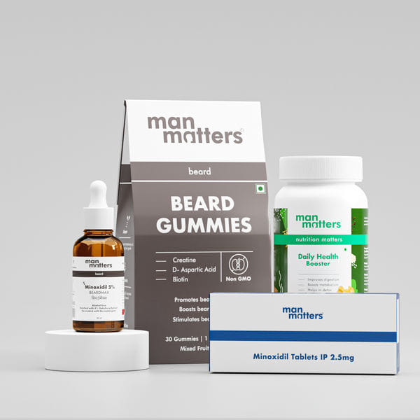 Buy 5% Minoxidil Beard Growth Serum: The Best Alternative to Beard Oil