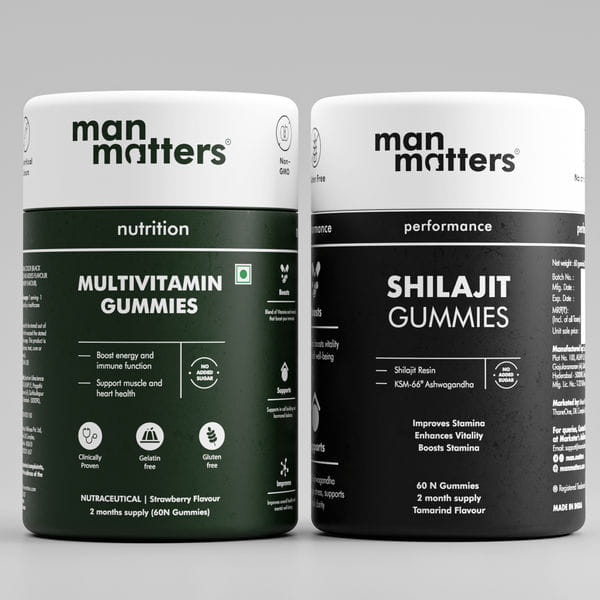 Buy Immunity Strength Kit with Shilajit 60N and Multivitamin Gummies 60N
