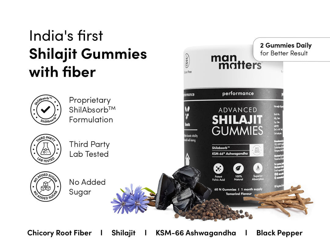Buy India's first Shilajit Gummies by Man Matters