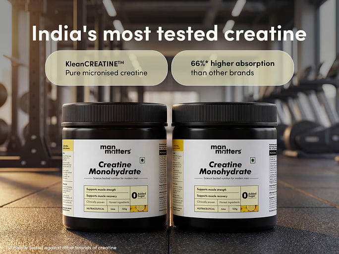 Buy 100% Pure KleanCREATINE Creatine Monohydrate by Man Matters