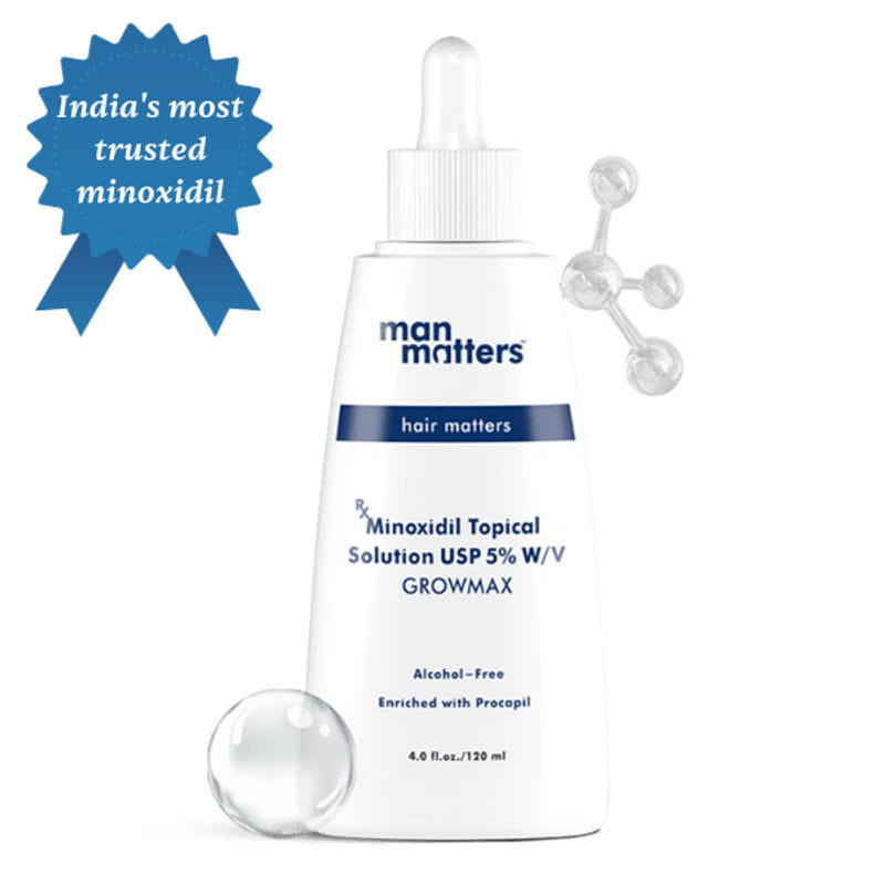 Buy Minoxidil 5% + Procapil (120ml) - Man Matters