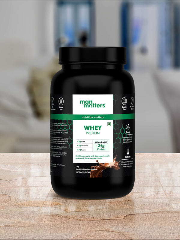 Buy Whey Protein Powder for Workouts (Double Chocolate) - Man Matters