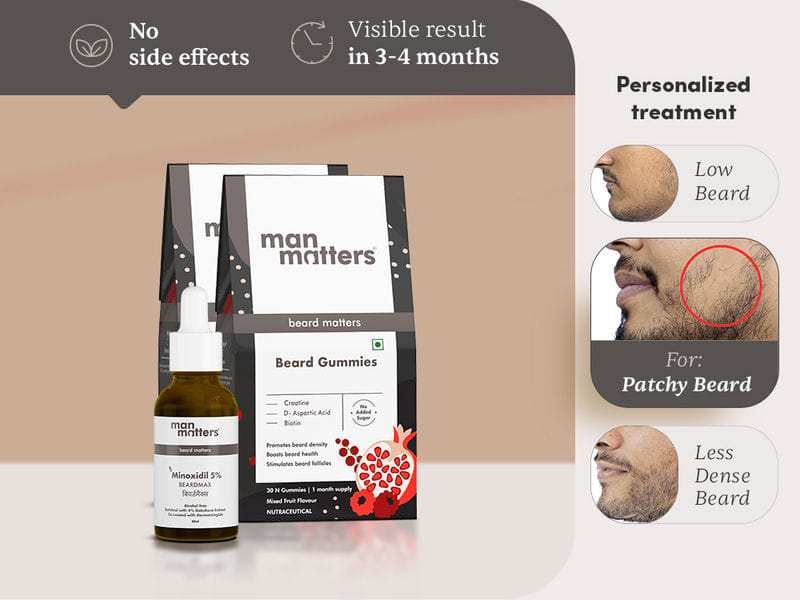 Buy Beard Development Kit (2 Months Pack) - Man Matters