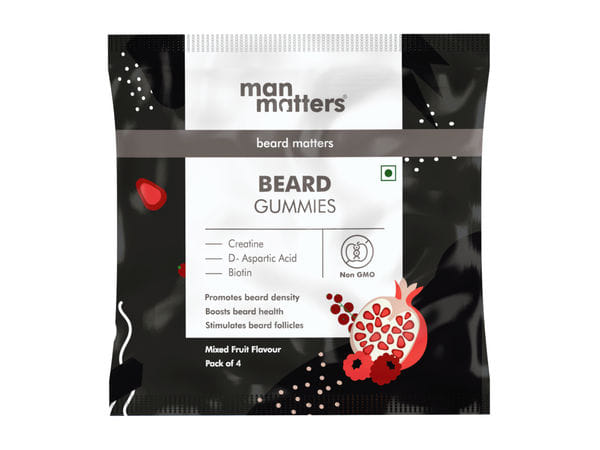 Buy Beard Gummies for Thicker, Healthier Beard - Man Matters