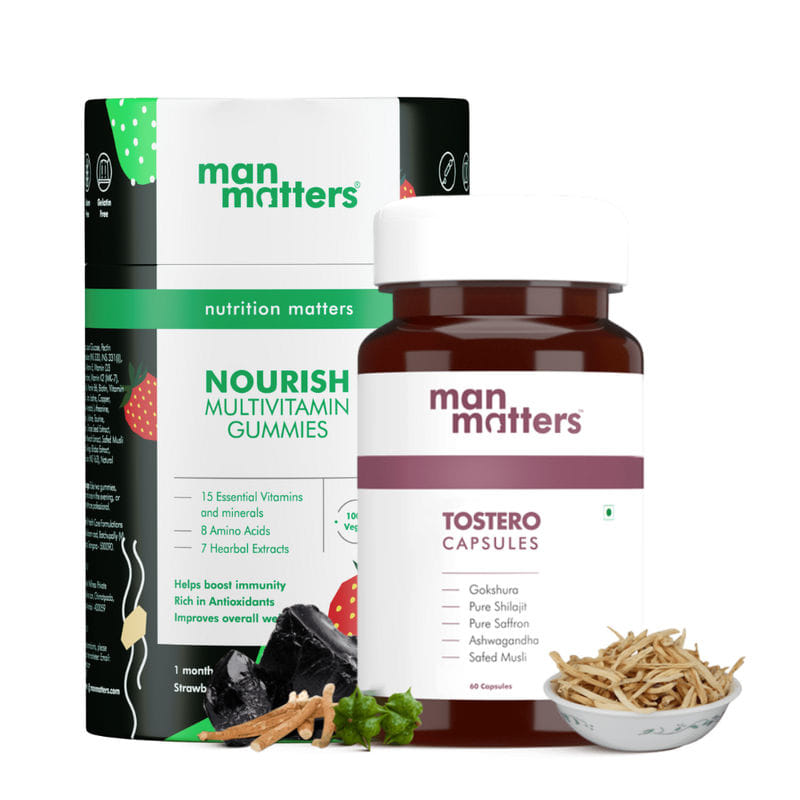 Buy Multivitamin + Tostero Capsules - Man Matters