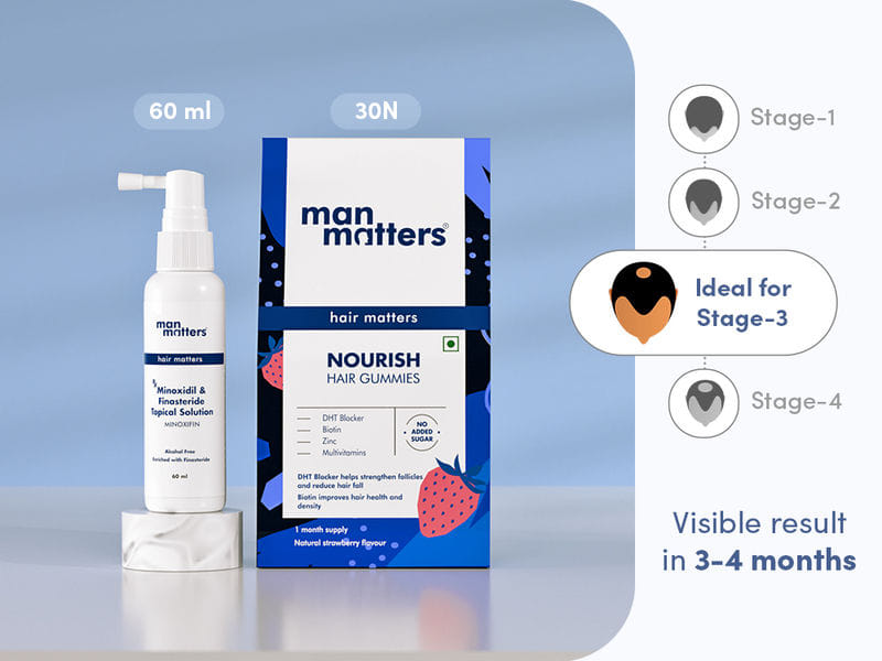 Buy Stage 3 Hair Regrowth Kit - Man Matters