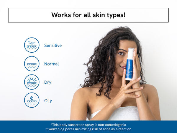 Buy Body Sunscreen Spray with SPF 50- Be Bodywise