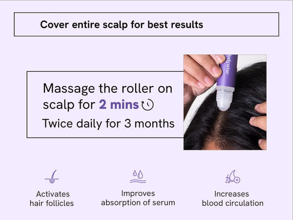 Hair Growth Serum with Redensyl, Procapil, Baicapil (Paraben Free)