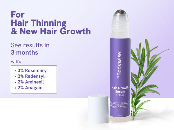 Hair Growth Serum with Redensyl, Procapil, Baicapil (Paraben Free)