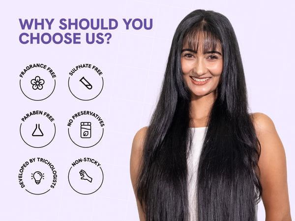 Hair Growth Serum with Redensyl, Procapil, Baicapil (Paraben Free)