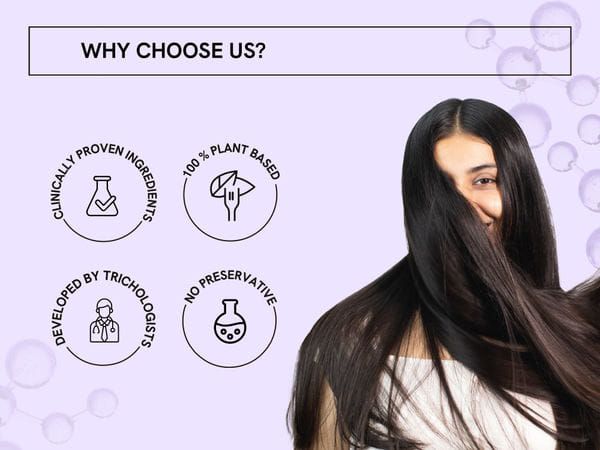 Hair Growth Serum with Redensyl, Procapil, Baicapil (Paraben Free)