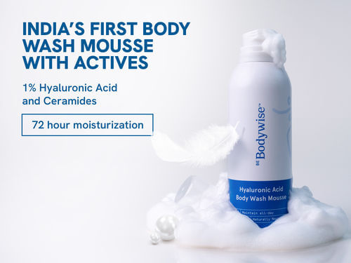 Buy 1% Hyaluronic Acid Body Mousse For Women - Be Bodywise