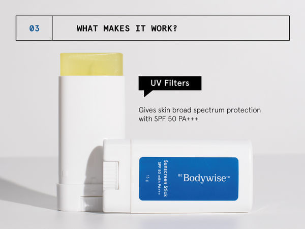 Buy SPF 50 Sunscreen Stick with PA+++ for Women - Be Bodywise