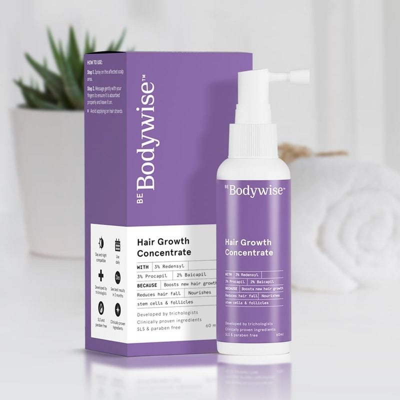 Buy Advanced Hair Growth Serum Roll-On - Be Bodywise